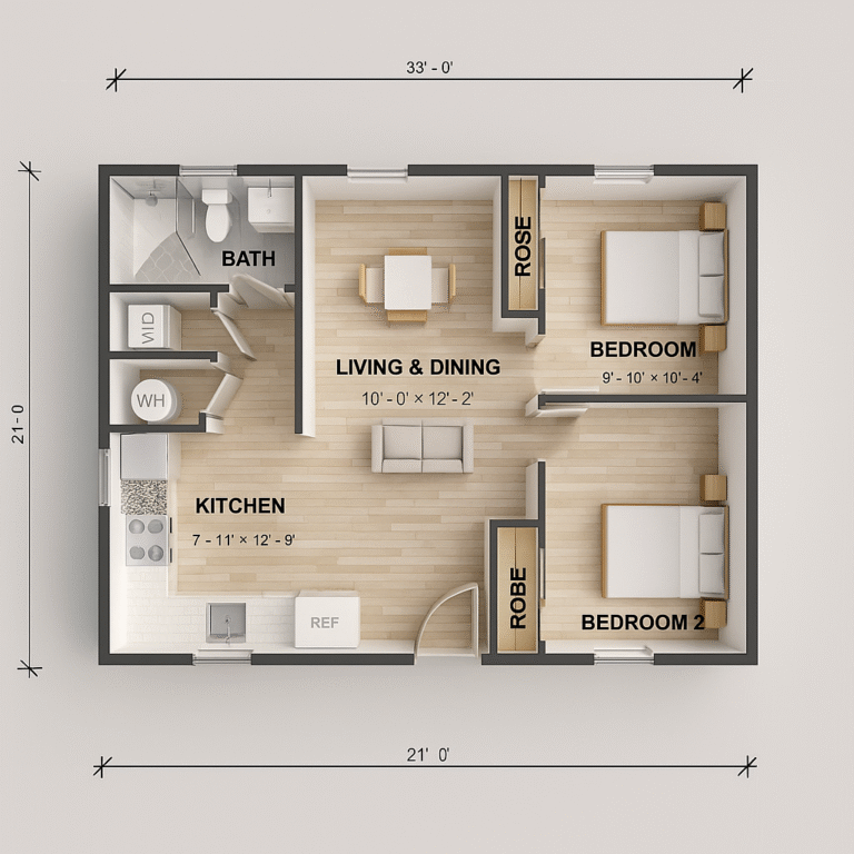 Standard Cottage 693 – Mass Tiny Homes